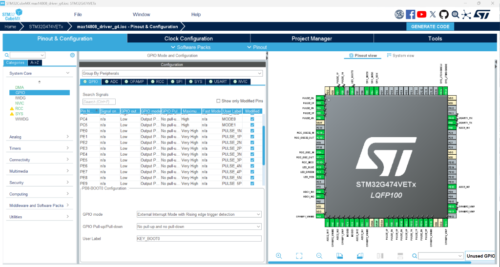 STM32G474 定时器触发 DMA 高速翻转 GPIO